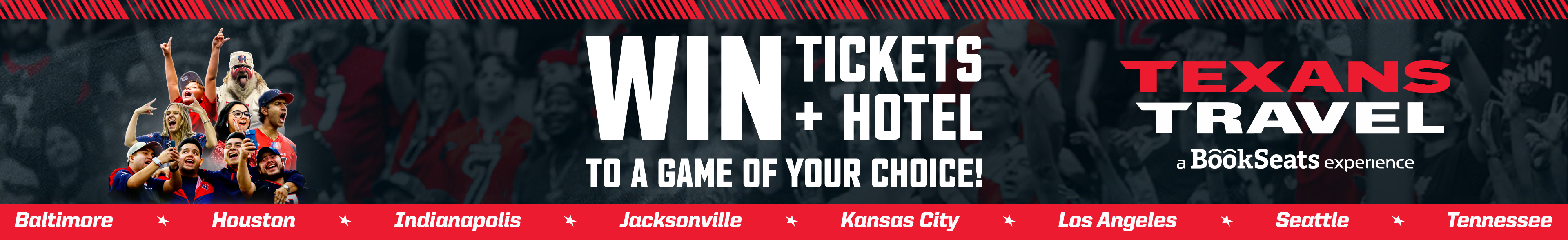 Houston Texans Travel | Official Travel Packages